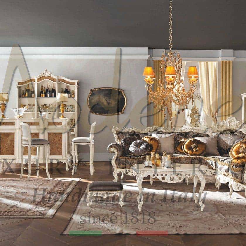 luxury classic dewaniya furniture-special custom-made Italian home ...